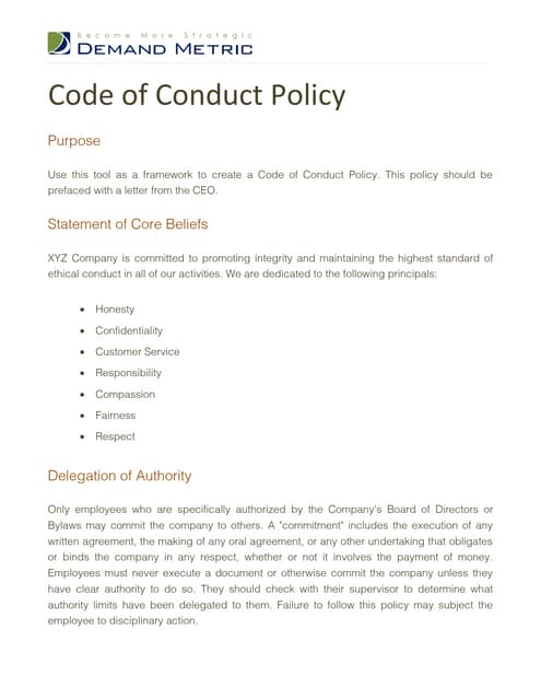 ETHICS AND CONDUCT (POLICE)