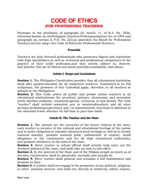 Duties and responsibilities of teachers | PDF