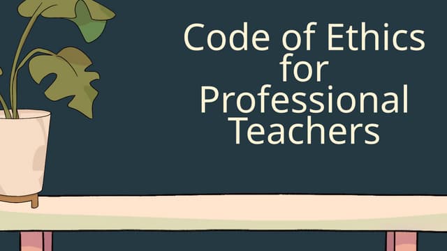The Code of Ethics for Professional Teachers.pptx