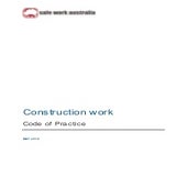 Code of practice - Construction work- Appendix C | PDF