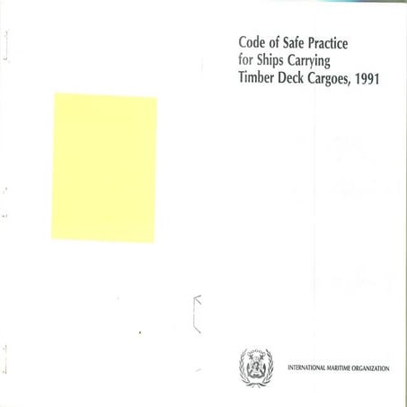 Code of safe practice for ships carrying timber deck cargo | PDF | Rail Travel | Travel Type