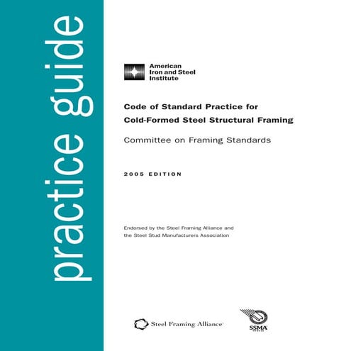 Code of standard_practice_for_cold-formed_steel_structural_framing ...