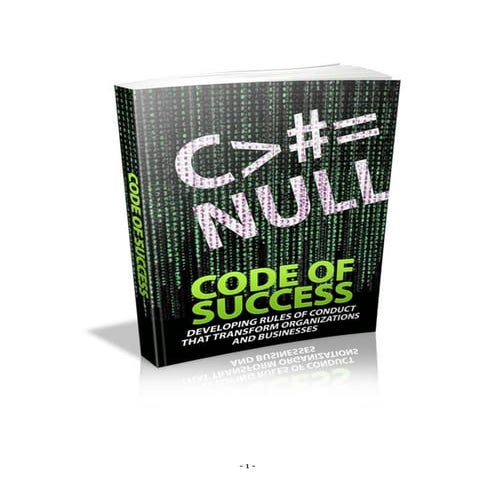 Code of success | PDF