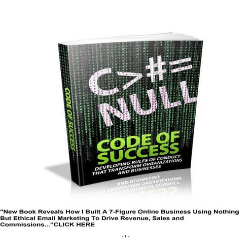Code of success | PDF