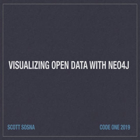 Visualizing Open Data With Neo4j Ppt 0526