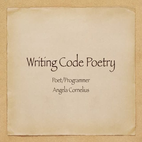 Programming/Poetry | PDF