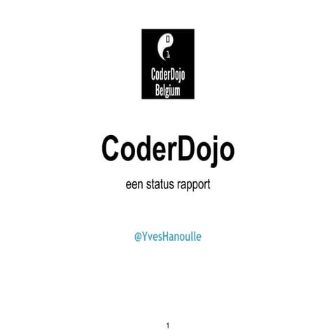 Coderdojo op Gent Partnerdag | PPT