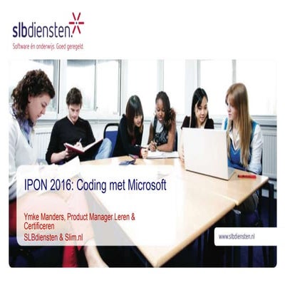 Coderen met Microsoft | PPT