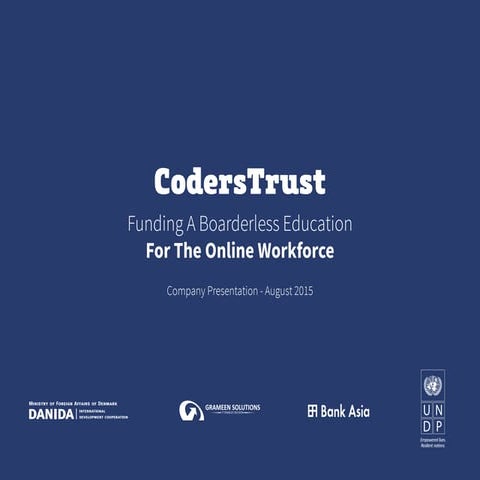 CodersTrust Education Overview | PPTX
