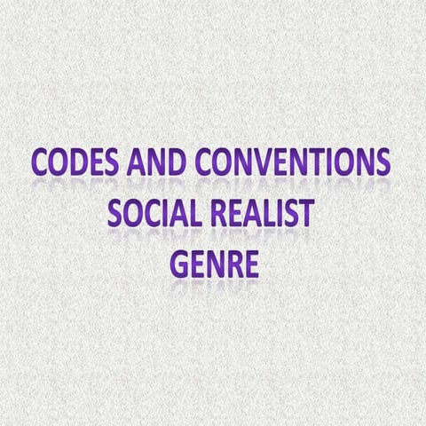 Codes and conventions | PPT