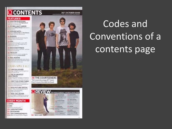 Analysis Of Newspaper Front Pages And Magazine Double Page Spreads | PPT