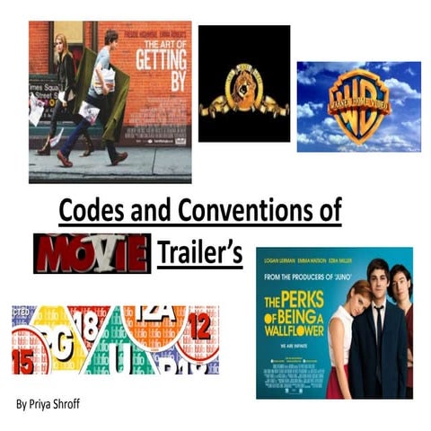 Codes and conventions of a film trailer | PPT