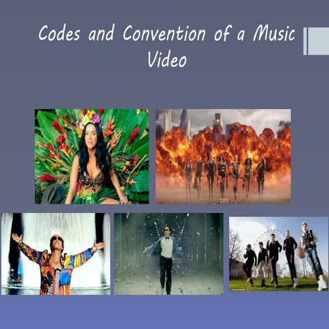 Music video's | PPTX