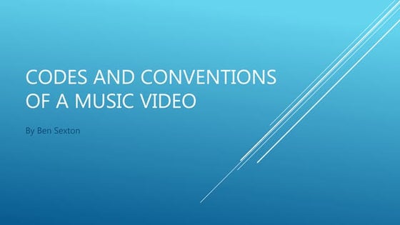 Guidelines For Your Music Video Midterms | DOC | Music | Entertainment