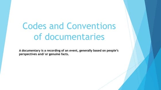 Codes and Conventions | PPT