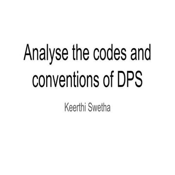 Codes and conventions of DPS | PPTX | Women\'s Clothing | Women\'s Fashion