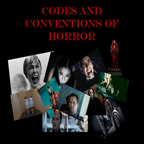 Codes and Conventions of Horror | PPT