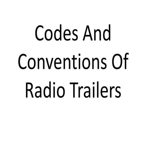 Codes and conventions of newspaper advertisements | PPTX