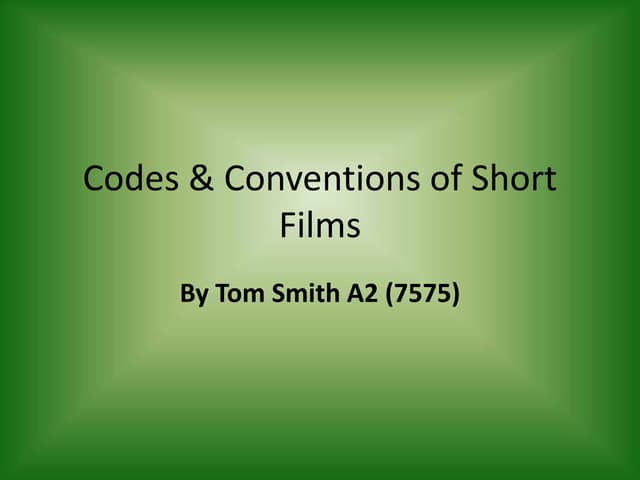 Conventions of the Fantasy genre | PPTX