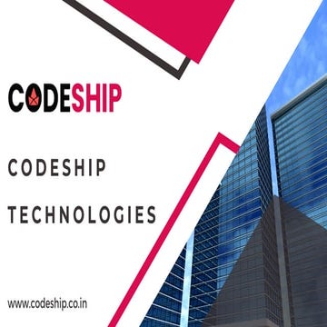Codeship Technologies: The Best Training Institute in Pune | PPT