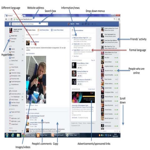 Codes and conventions of websites | PPTX
