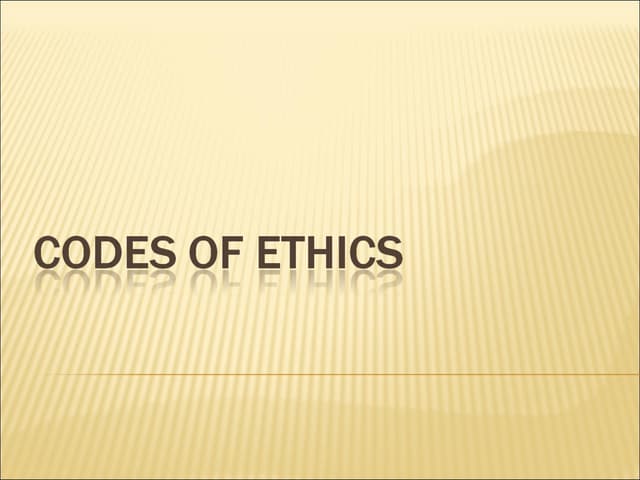 Code of pharmaceutical ethics | PDF