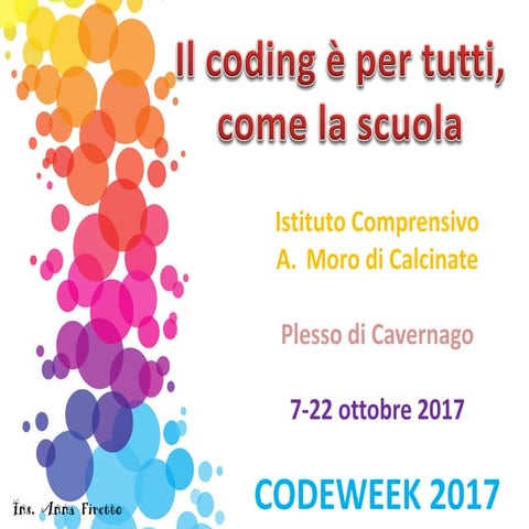 Codeweek 2017 | PDF