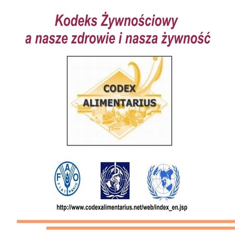 Codex Alimentarius | PPT