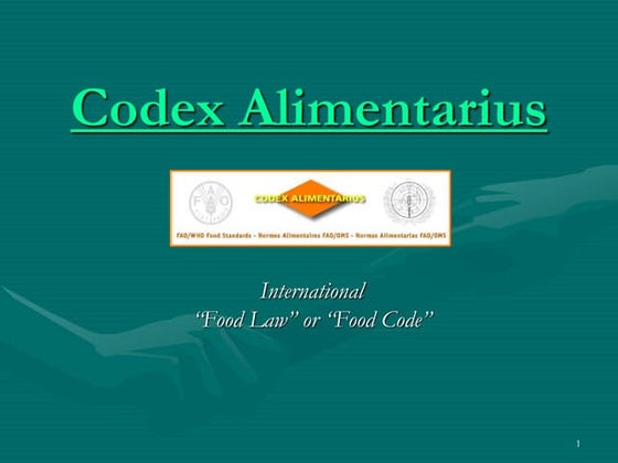 CODEX ALIMENTARIUS.pptx