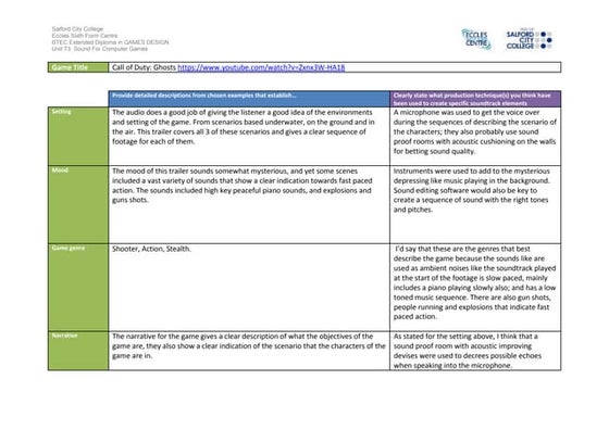 Unit 67 timetable | PPT
