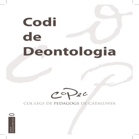 Codi deontològic del COPEC | PDF