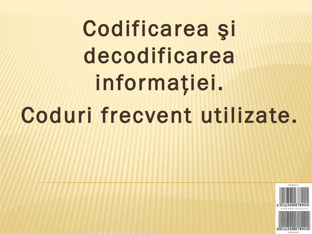 1 1 Purtatorii De Informatie | PPT