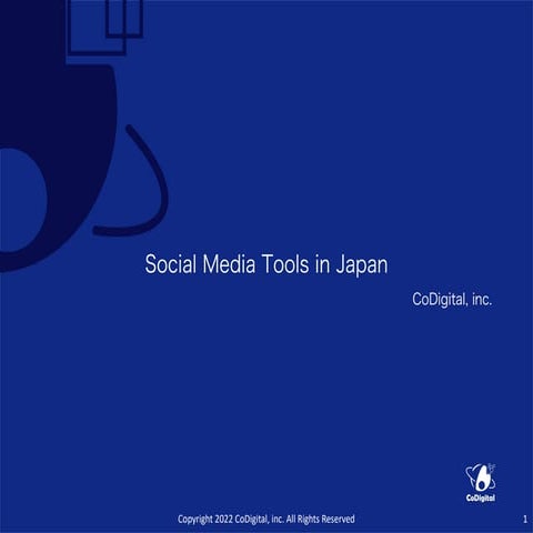 Influencer(KOL) Search Tool in Japan by CoDigital | PDF