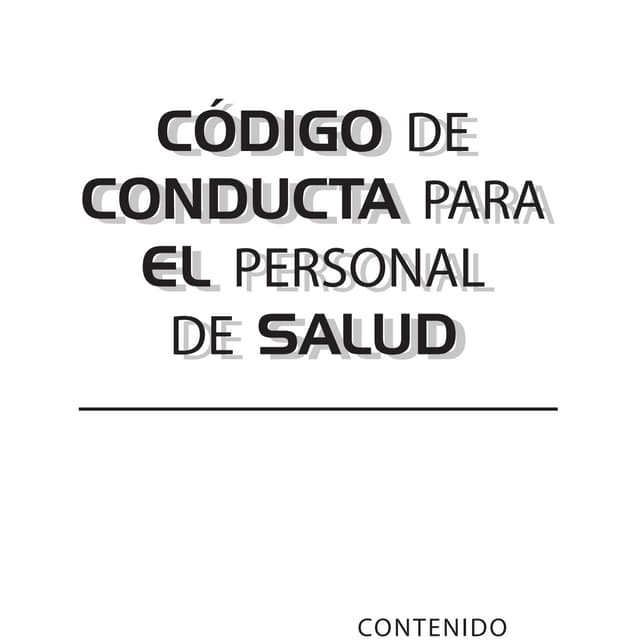 Codigo conducta | PDF