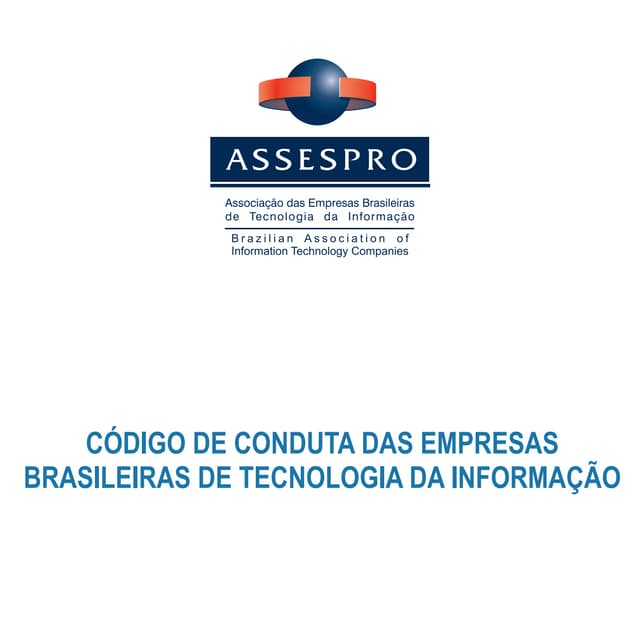 Código de Conduta - ASSESPRO Nacional | PDF