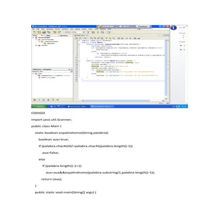 Codigo de palindromo | PDF