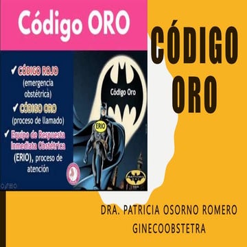 Triage Obstétrico, Código Mater y Equipo de.pptx