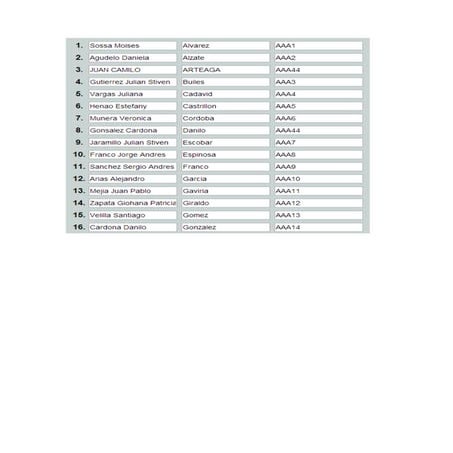 Codigos 10ºa | DOCX