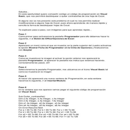 Codigo visual basic | DOCX | Programming Languages | Computing