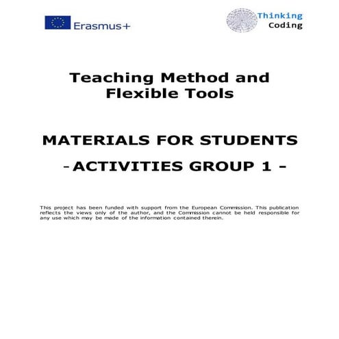 Coding io1-materials for students-group1 | PDF