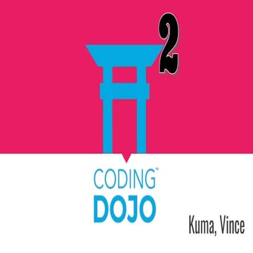 Coding dojo 2.0 | PPT