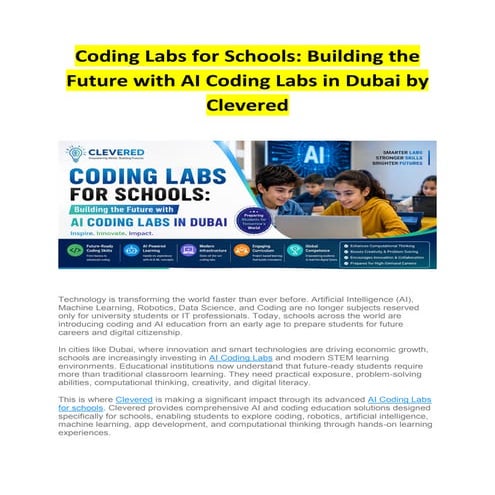 CBSE ICT, AI, Coding and Robotics Curriculum for Classes 1 to 10 As per ...