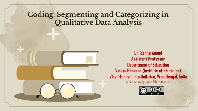 Coding Segmenting And Categorizing In Qualitative Data Analysis Ppt 0864
