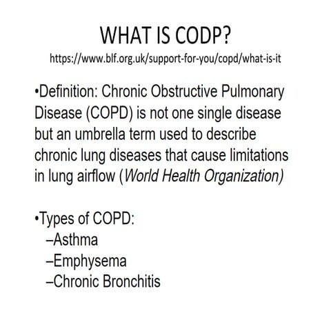 CODP & smoking | PPT