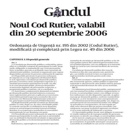 Cod Rutier | PDF