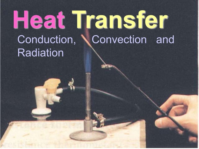 Modes of heat transfer | PPTX