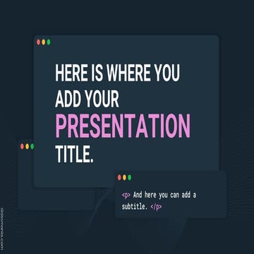 Cody · Slides Mania template presentation | PPTX