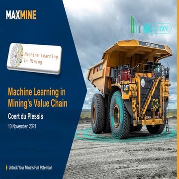 Machine Learning in Mining | PDF