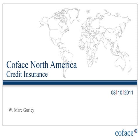 Coface Credit Insurance 2011 | PPT