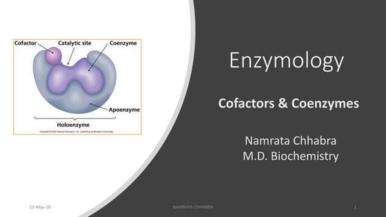 Definitions and types of coenzymes | PPTX | Chemistry | Science